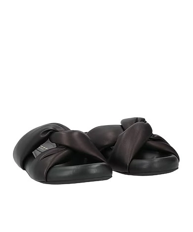 Marni Leather Knot Sandals - Black