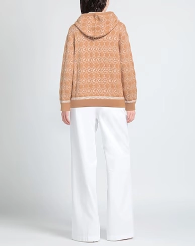 Chloé Two-tone Knit Long Sleeve Top