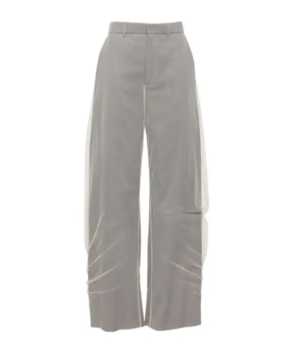 Y/project Layered Draped Trousers - Gray