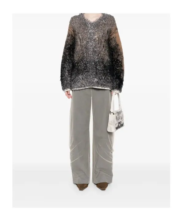 Y/project Layered Draped Trousers - Gray