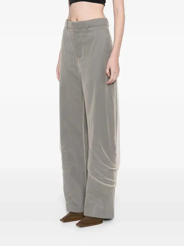 Y/project Layered Draped Trousers - Gray