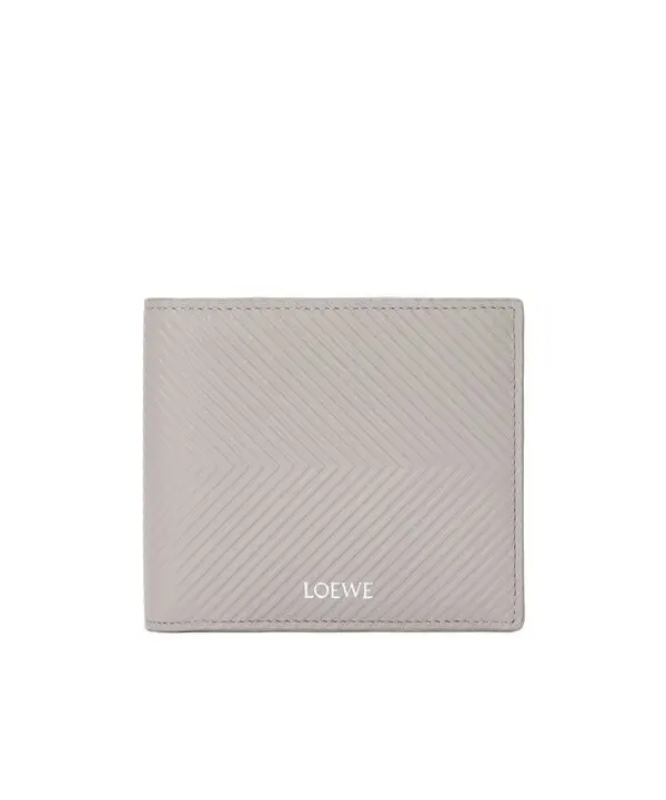 Loewe Bifold Wallet In Textured Classic Calfskin