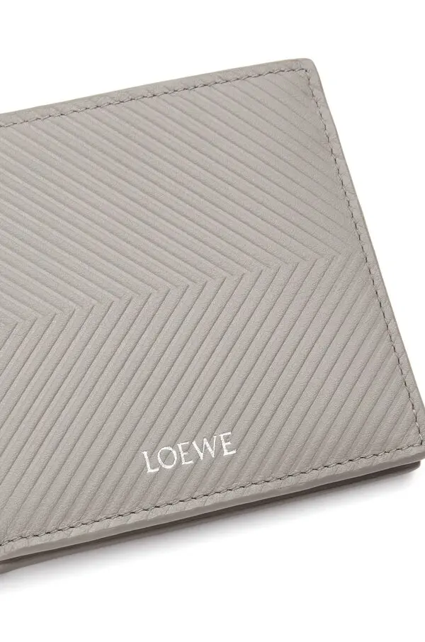 Loewe Bifold Wallet In Textured Classic Calfskin