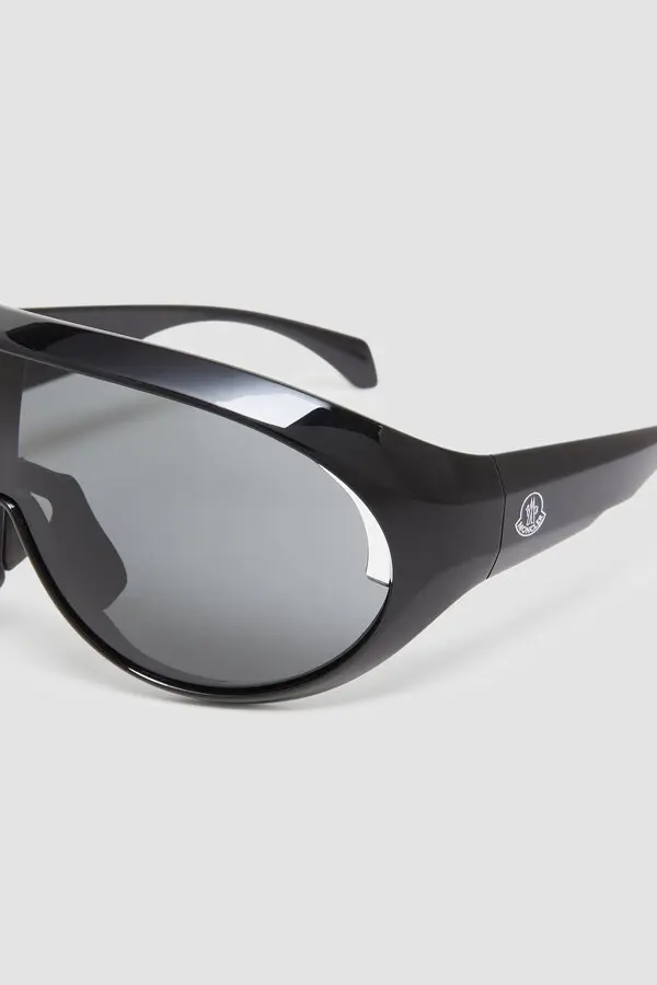 Moncler Contrast Oval Sunglasses