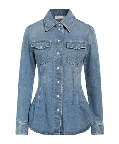 Chloé Medium Denim Shirt - Blue