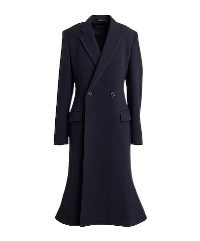Balenciaga Wool Double-breasted Coat