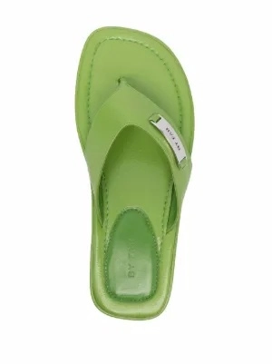 By Far Piel Thong Flip Flops
