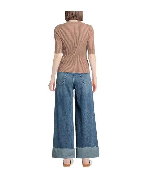 Rag & Bone Plain Colour Denim Trousers