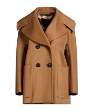 Max Mara Minimalist And Elegant Double-breasted Stylish Coat
