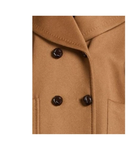 Max Mara Minimalist And Elegant Double-breasted Stylish Coat