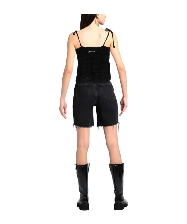 GANNI Stylish Knitted Sleeveless Top