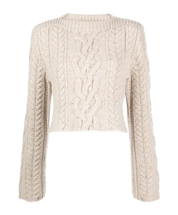 LOW CLASSIC Chunky-knit Wool Blend Jumper