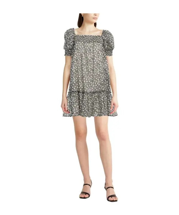 Tory Burch Floral-print Short Dresses