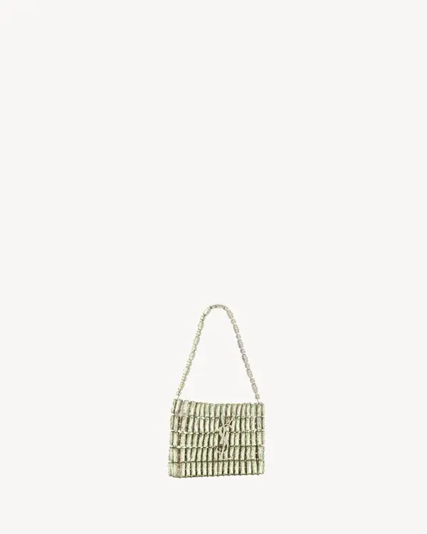 Saint Laurent Crystal Mini Evening Bag