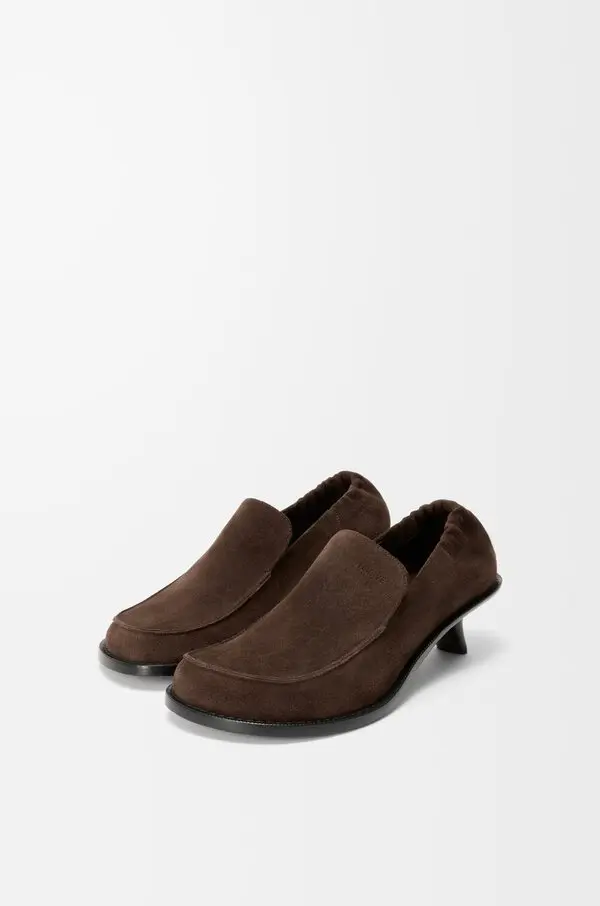 Loewe Suede Calfskin Flex High Heels