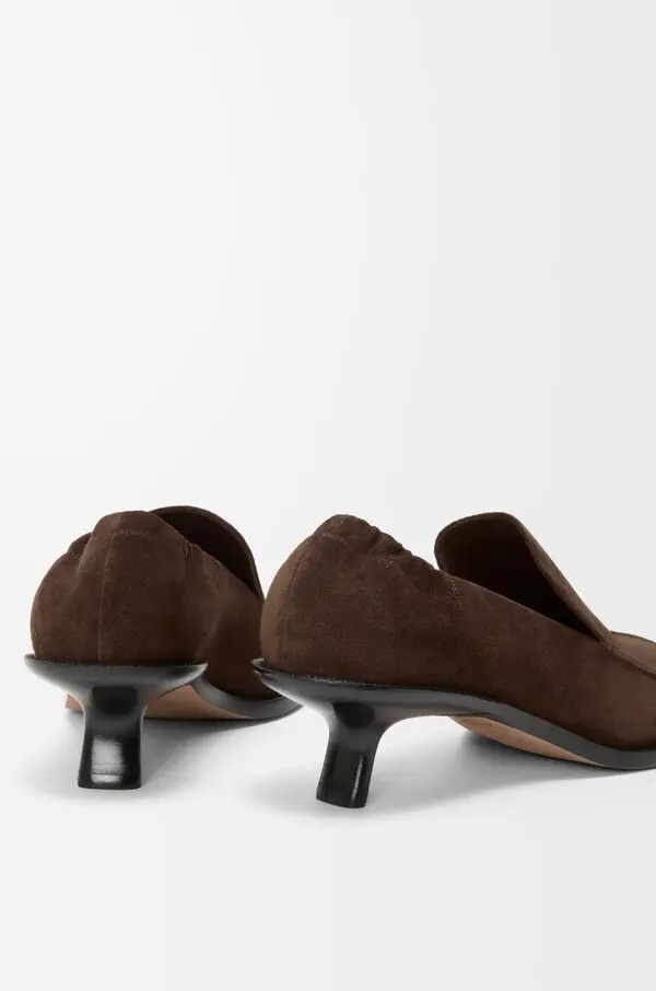 Loewe Suede Calfskin Flex High Heels