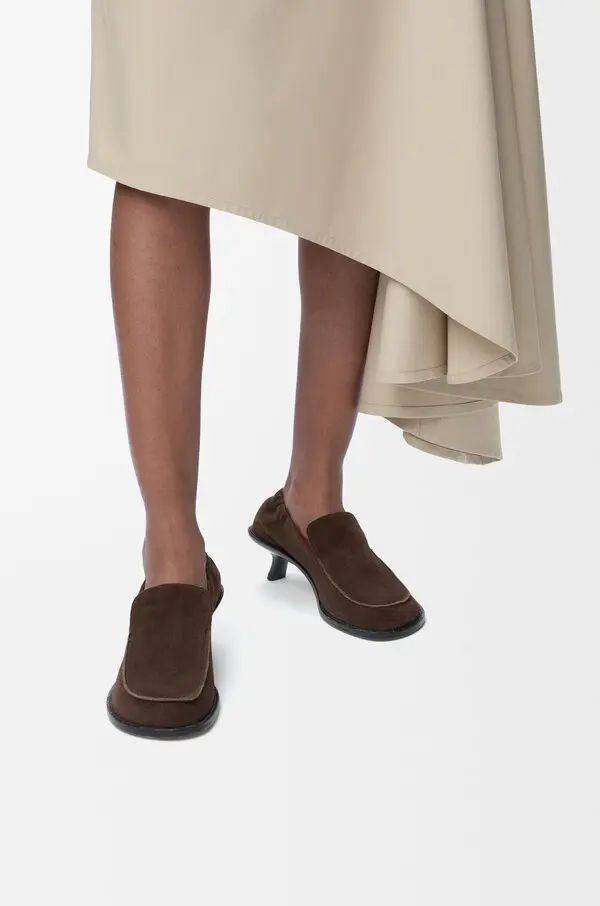 Loewe Suede Calfskin Flex High Heels