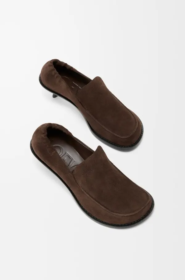 Loewe Suede Calfskin Flex High Heels