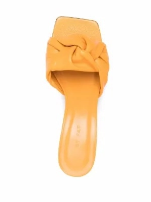 By Far Knot Detail Mules