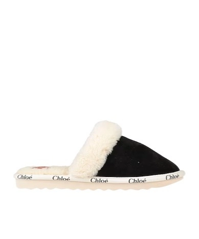 Chloé Two-tone Leather Mules