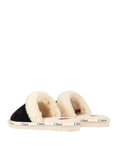 Chloé Two-tone Leather Mules
