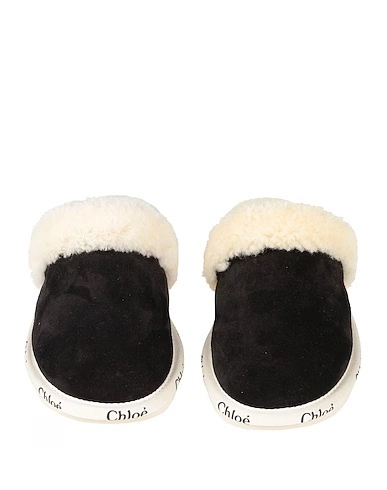 Chloé Two-tone Leather Mules