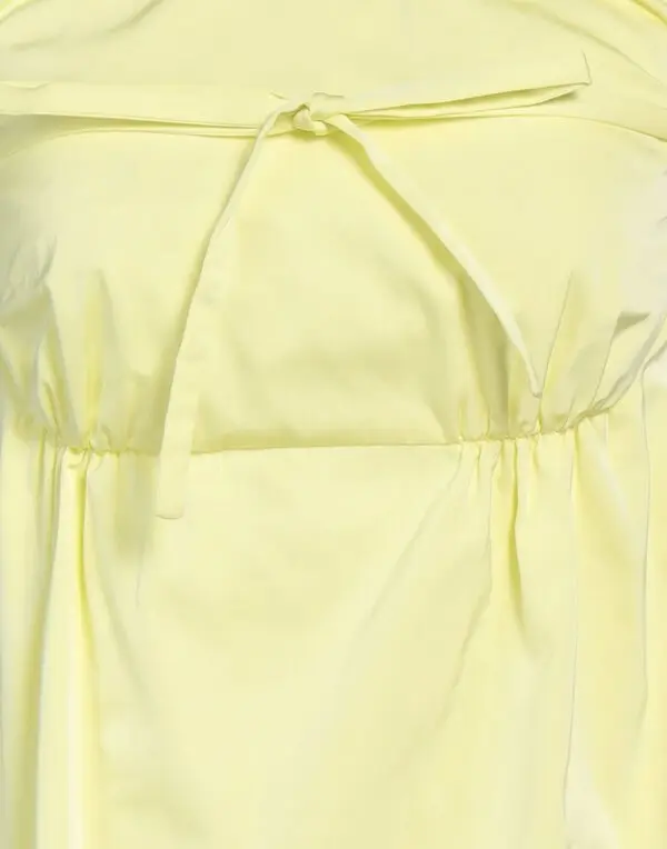 Sportmax Plain Taffeta Sleeveless Crewneck Balloon Dress