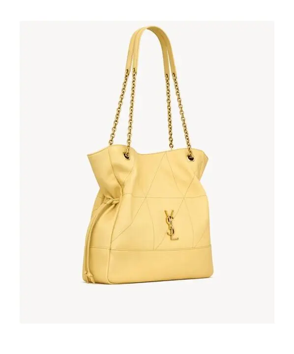 Saint Laurent Jamie Shopping Bag In Lambskin Leather