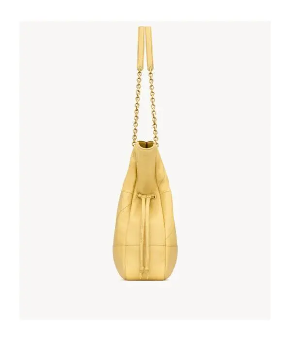 Saint Laurent Jamie Shopping Bag In Lambskin Leather