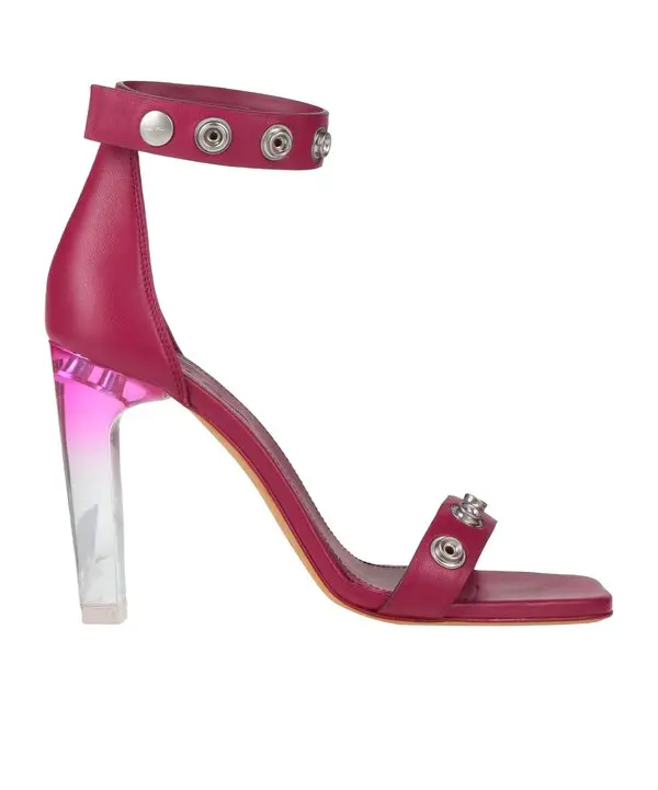 Rick Owens Stylish Square-toe Block-heel Sandals