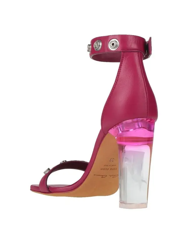 Rick Owens Stylish Square-toe Block-heel Sandals