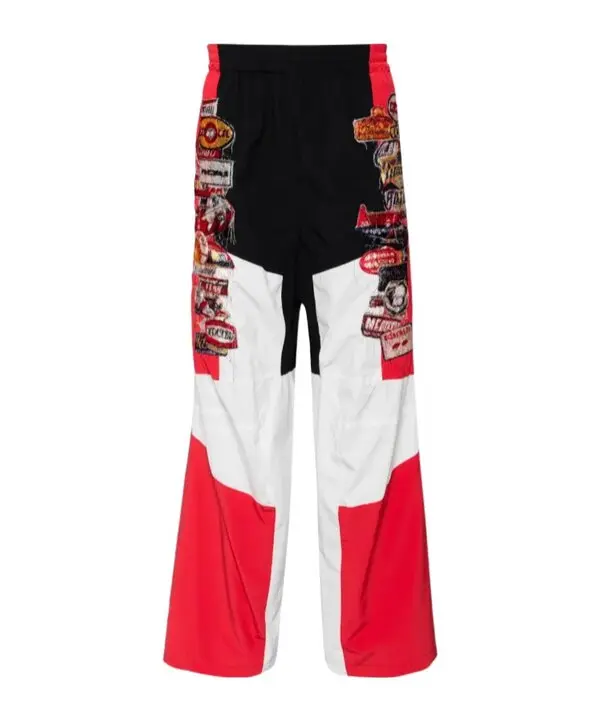 DOUBLET Patchwork Design Sweatpants