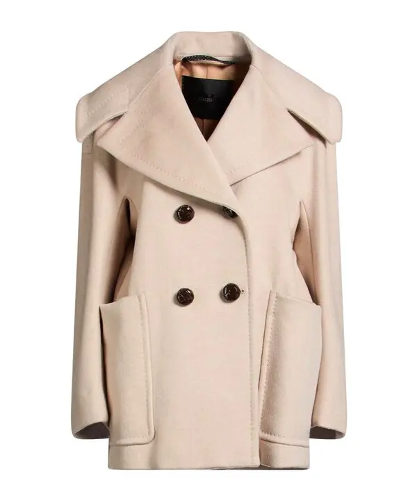 Max Mara Minimalist Double-breasted Cashmere Coat