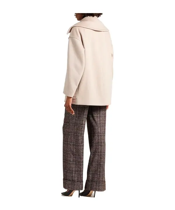 Max Mara Minimalist Double-breasted Cashmere Coat