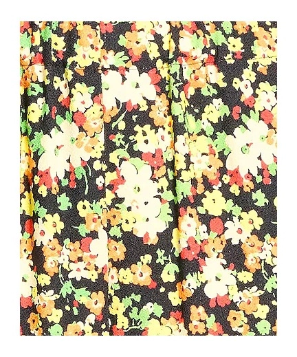 Marni Floral Print Wide Leg Cropped Trousers