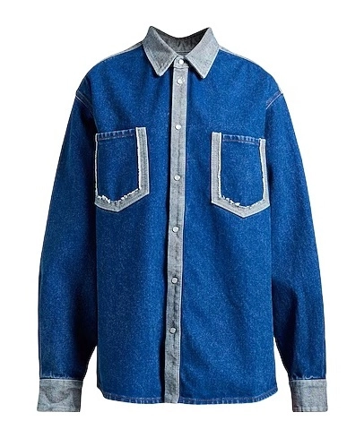 Marni Two-tone Denim Shirt
