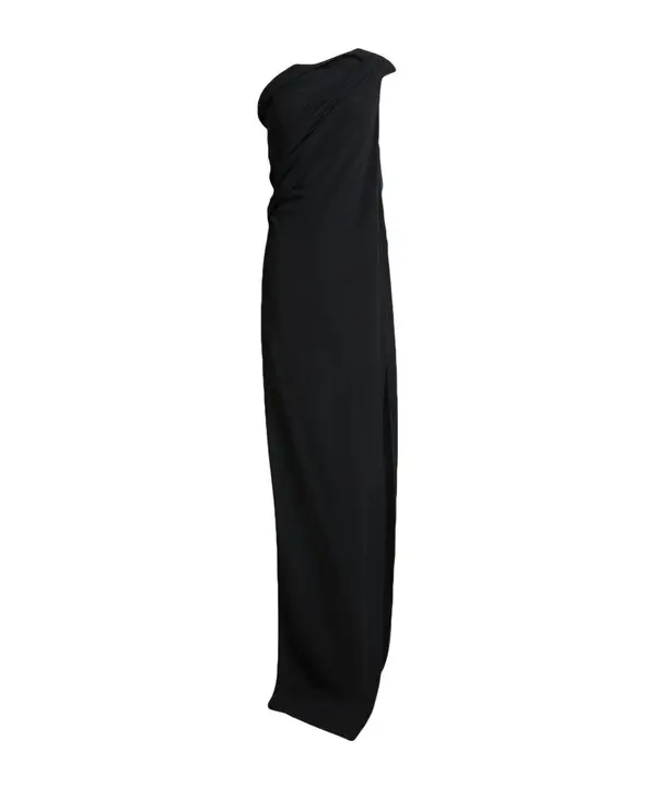 Rick Owens One-shoulder Draped Maxi Dress