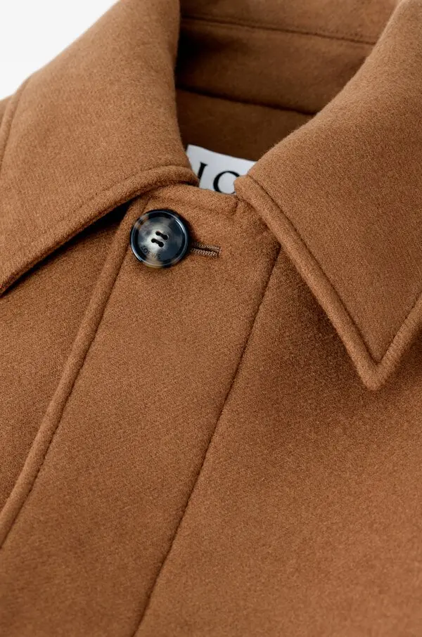Loewe Belted Wool Coat