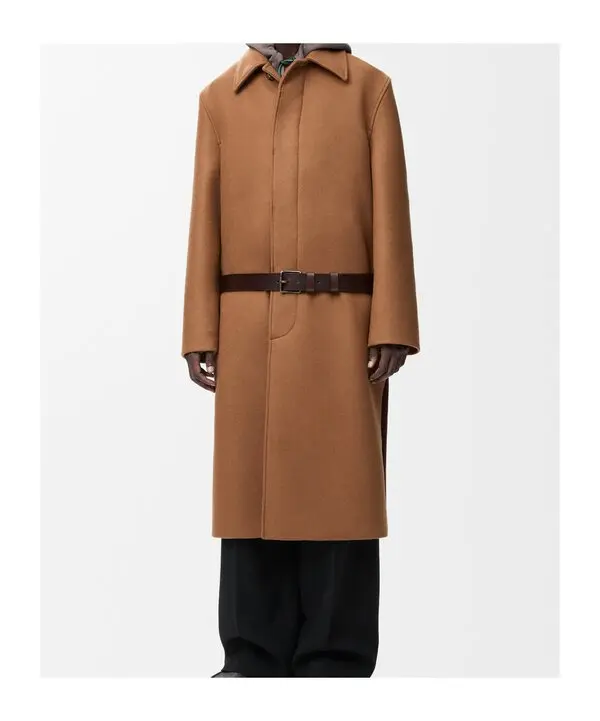 Loewe Belted Wool Coat