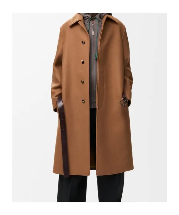 Loewe Belted Wool Coat