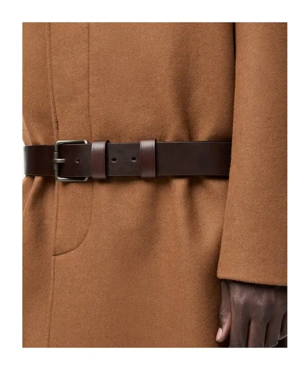 Loewe Belted Wool Coat