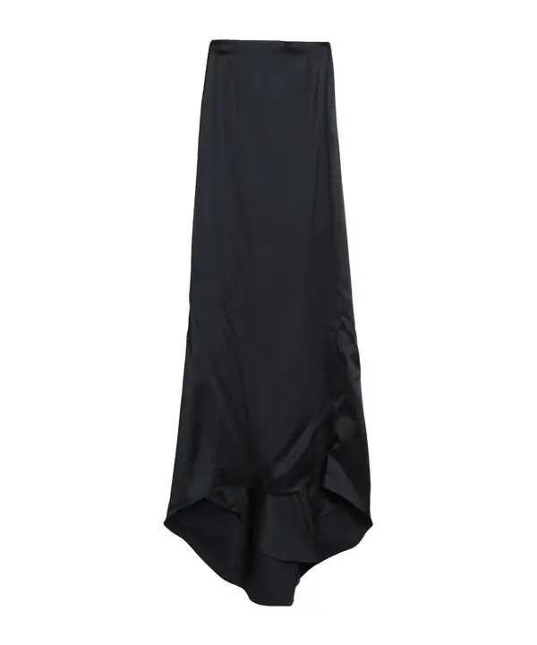 Balenciaga Asymmetrical Satin Skirt