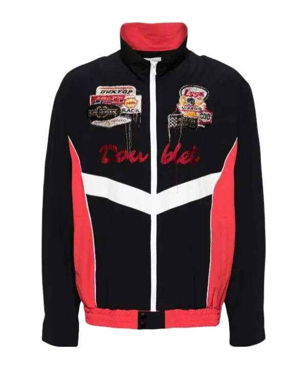 DOUBLET Patchwork Embroidered Sports Jacket
