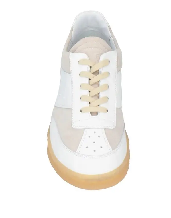 MAISON MARGIELA Color-block Leather Casual Shoes