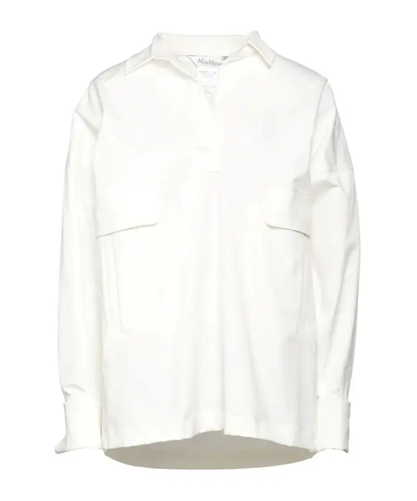 Max Mara Solid-color Long-sleeved Shirt