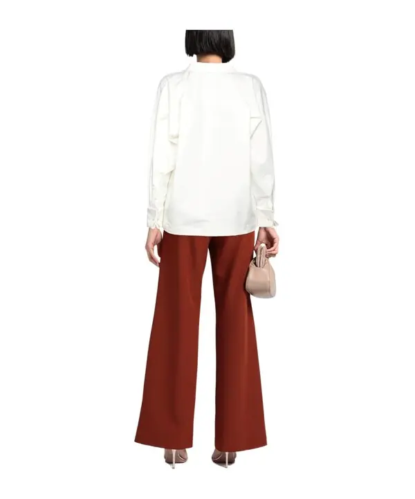 Max Mara Solid-color Long-sleeved Shirt