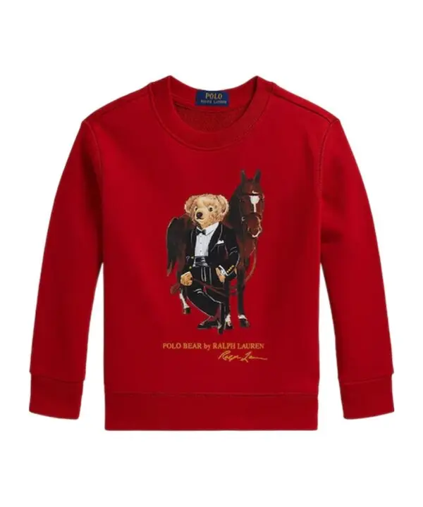 Ralph Lauren Crewneck Graphic Print Sweatshirt