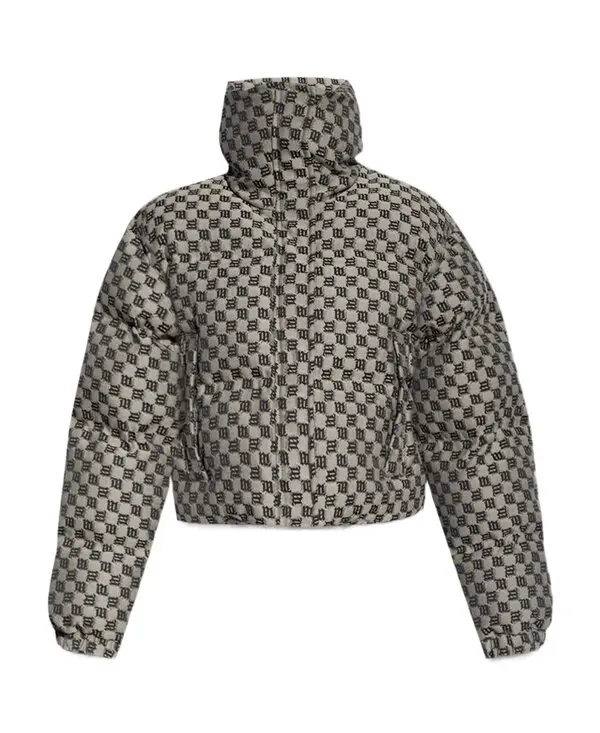 MISBHV Monogram Pattern Casual Jacket - Gray