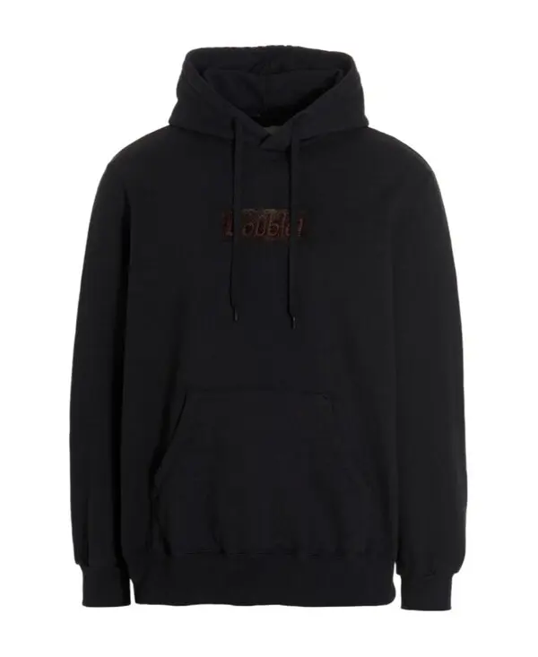 DOUBLET Polyurethane Embroidery Hooded Sweatshirt