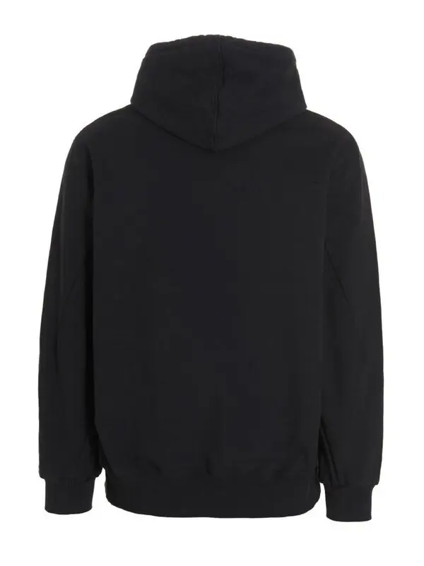 DOUBLET Polyurethane Embroidery Hooded Sweatshirt